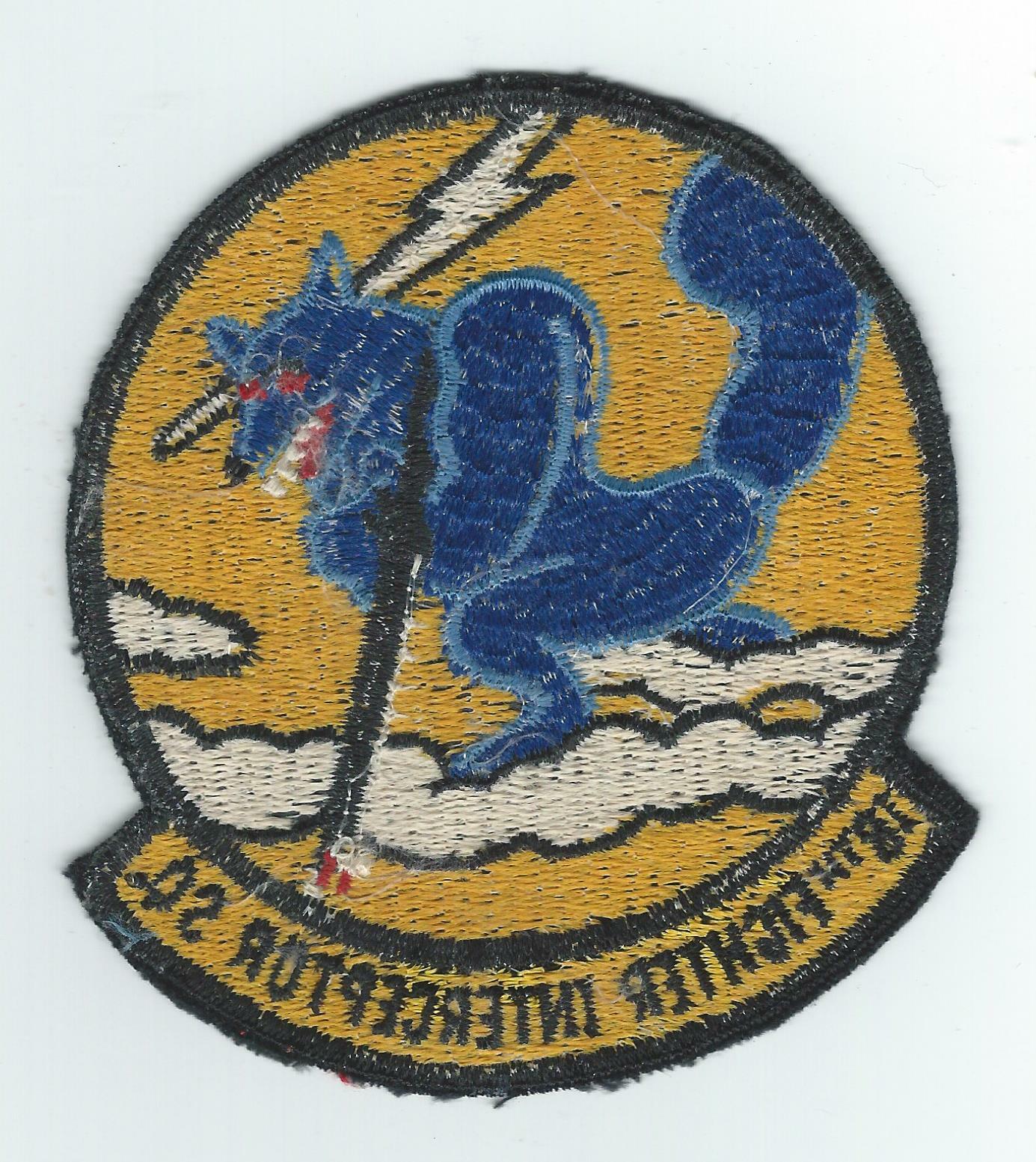60's 18th FIGHTER INTERCEPTOR SQUADRON patch | eBay