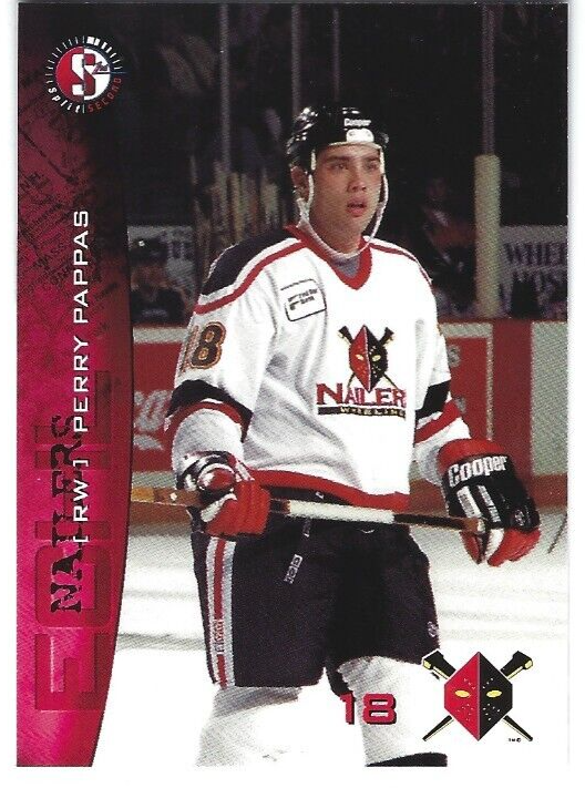 1996-97 Wheeling Nailers (ECHL) Perry Pappas | eBay