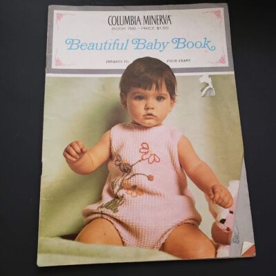 Columbia Minerva Beautiful Baby Book 766 Infants to 4 Years Knit ...