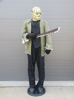 FRDIAY THE 13TH Jason Voorhees Animatronic - Spirit Halloween/Gemmy ...