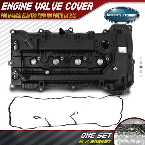 Engine Valve Cover w/ Gasket for Hyundai Elantra Kona Kia Forte 2.0L ...