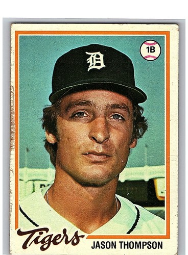 1978 Topps Baseball Card - #660 Jason Thompson | eBay
