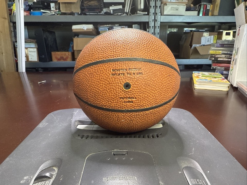 Rare Nintendo N64 Sports Basketball Nintendo Employee Store Display ...