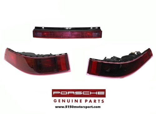 Porsche GENUINE 964 911 C2 C4 Tail Light Lens Set REAR NEW Reflector ...