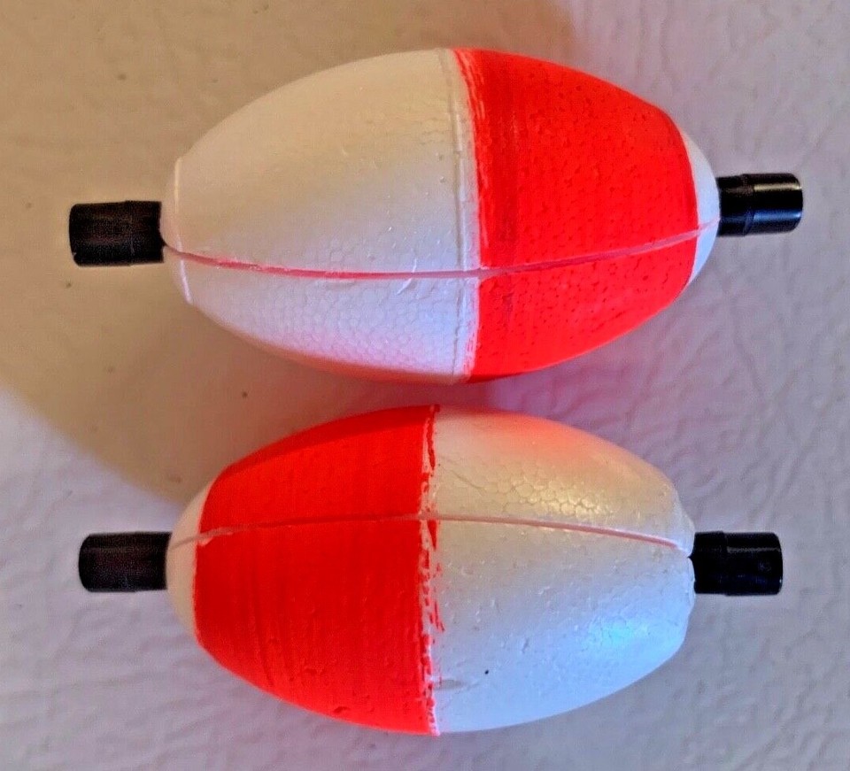 Comal Tackle 2" & 2.5" (5) Colors Choose OVAL PEG SLOTTED Float Bag of ...