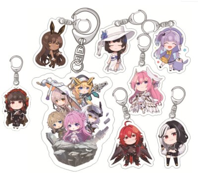 Anime Nikke:the Goddess of Victory Acrylic Keychain Pendant Cute ...