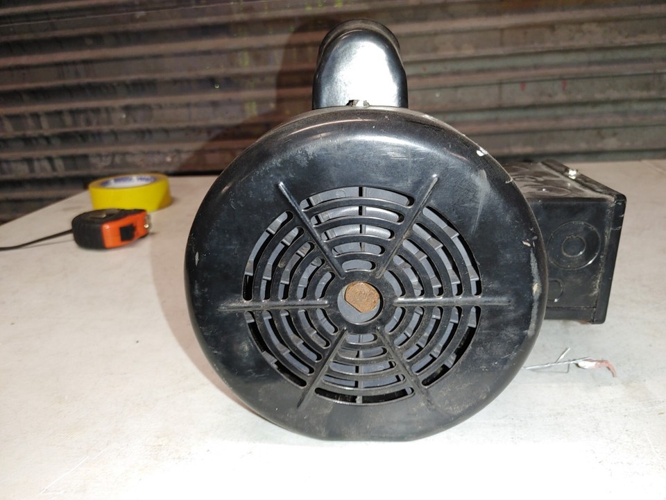 SPX Stone/Fenner AC Motor KMC17 1633-BC 2HP 3450 RPM 1PH Lift Auto ...