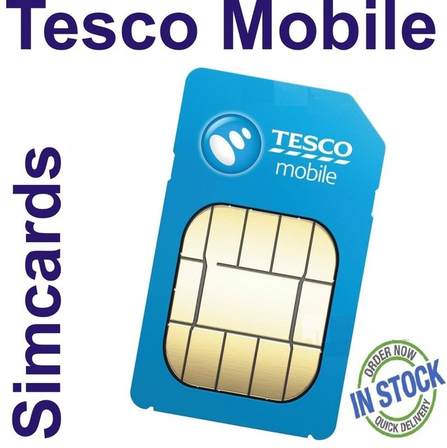 Tesco Mobile SIM (with Credit) Pay as You Go for sale online | eBay