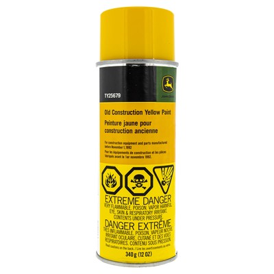 12oz Aerosol Can Yellow Spray Paint John Deere TY25679 OEM | eBay