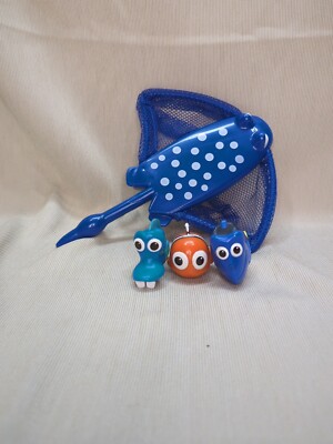 Disney Finding Nemo Dory Mr. Ray’s Dive & Catch Pool Bath Toy figure ...