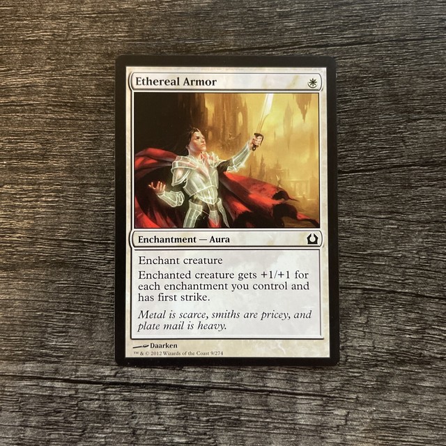 MTG Ethereal Armor Return to Ravnica 009/274 Regular Common for sale ...