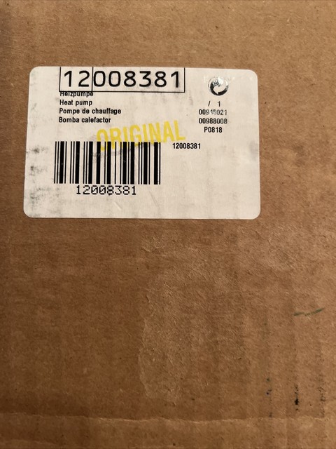 Bosch 12008381 Dishwasher Heat Pump for sale online | eBay