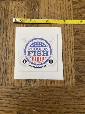 Mission Fish Sticker | eBay