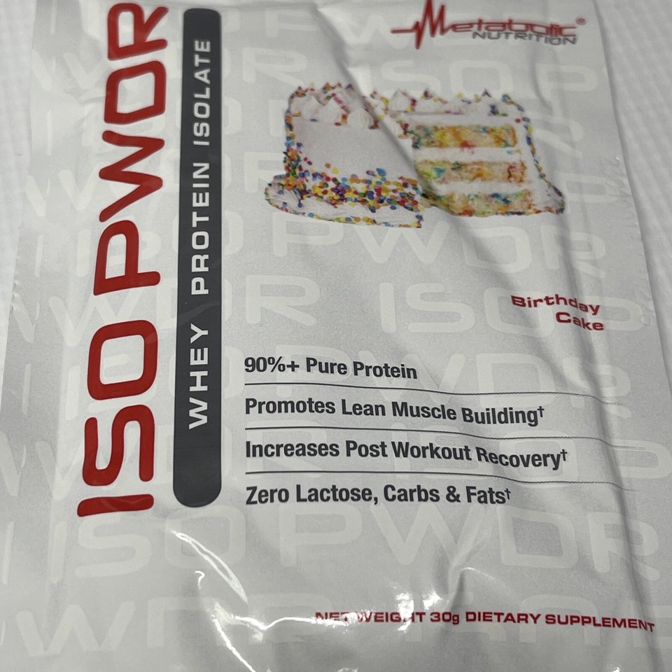 metabolic nutrition ISO Pwdr Whey Protein Isolate | eBay