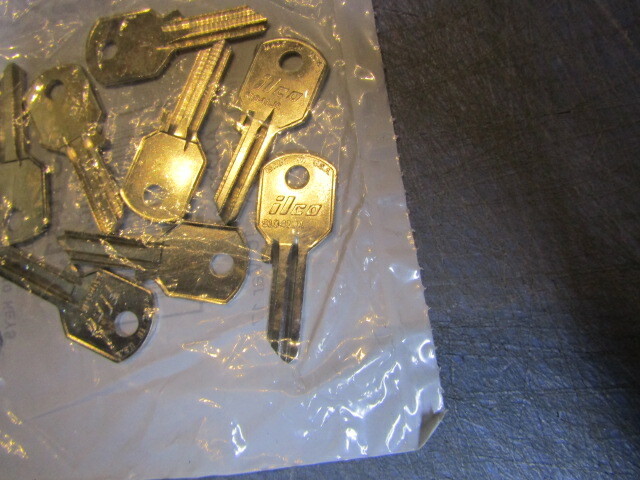 10 – Ilco S1041JA Key Blanks for Chicago File Cabinet. for sale online ...