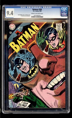 Batman #205 1968 CGC 9.4 NM C/OW High Definition Scans** | eBay
