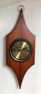 Vintage Welby Mid Century Modern Quasar Starburst Wall Clock | eBay