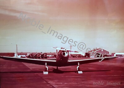 1944 Fairchild PT-19 Ranger Trainer at Will Rogers Field Lantern Slide ...
