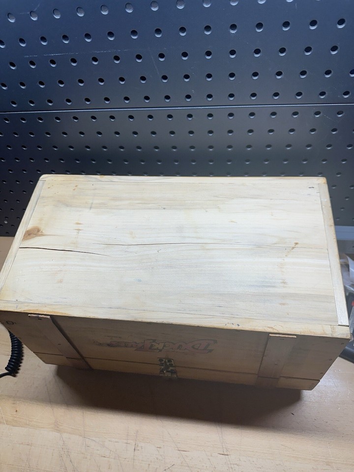 Extremely Rare Disney Duck Tales Treasure Chest Vintage Wooden Protect ...