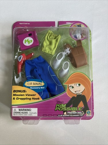 Kim Possible Club Banana Accessory Kit Clothes Disney | eBay