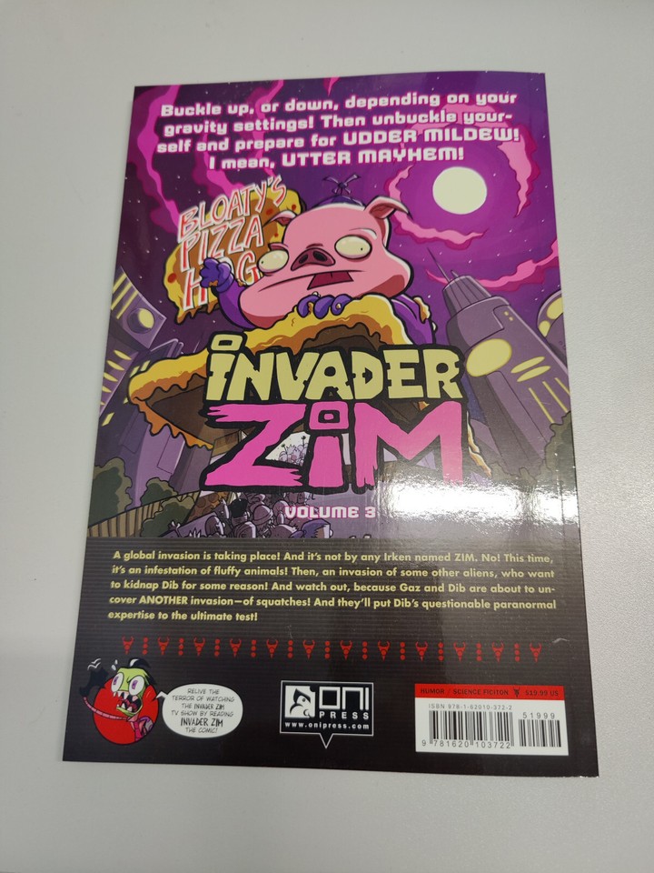 INVADER ZIM TPB VOLUME #3 (2016) - BRAND NEW - ONI PRESS! | eBay