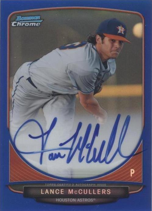 2013 Bowman Chrome - Prospects Autographs Lance McCullers Jr. #BCA-LM ...