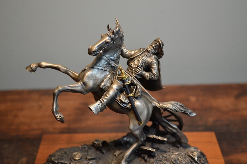 Chilmark Pewter Francis Barnum Civil War Sculpture - "JEB Stuart" | eBay