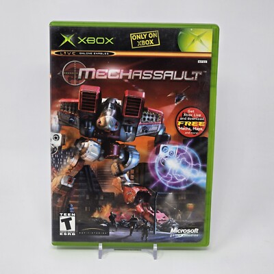 MechAssault (Original Xbox) Black Label CIB COMPLETE & TESTED ...