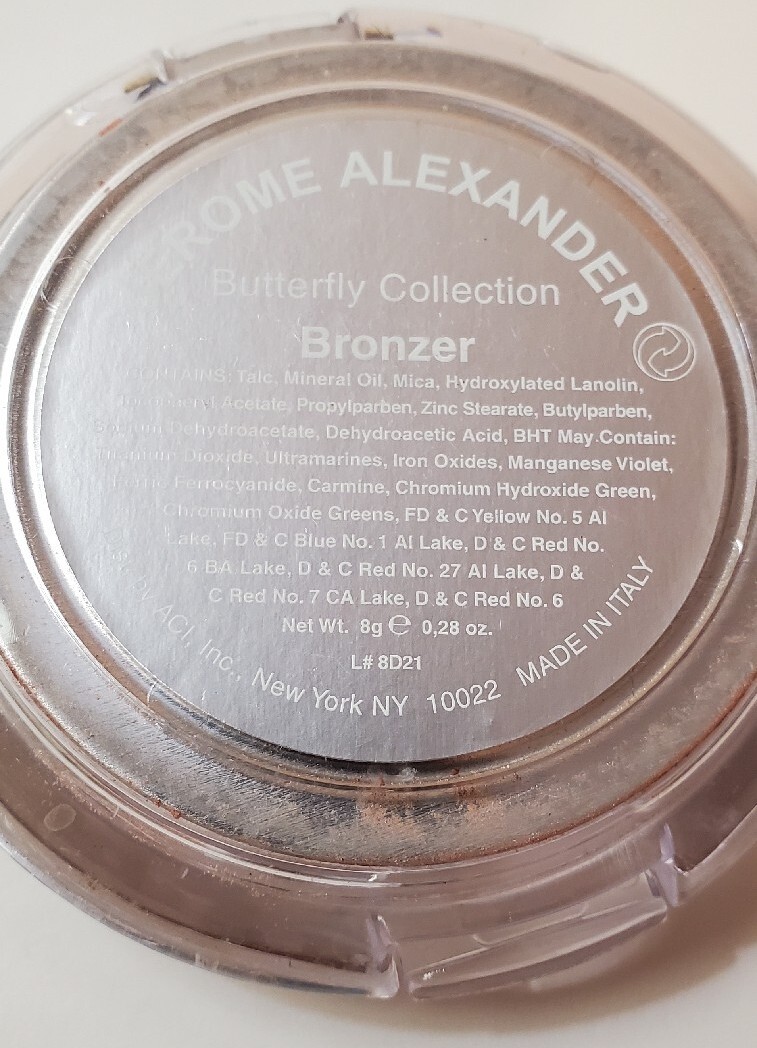 Jerome Alexander BUTTERFLY COLLECTION BRONZER Compact NEW | eBay