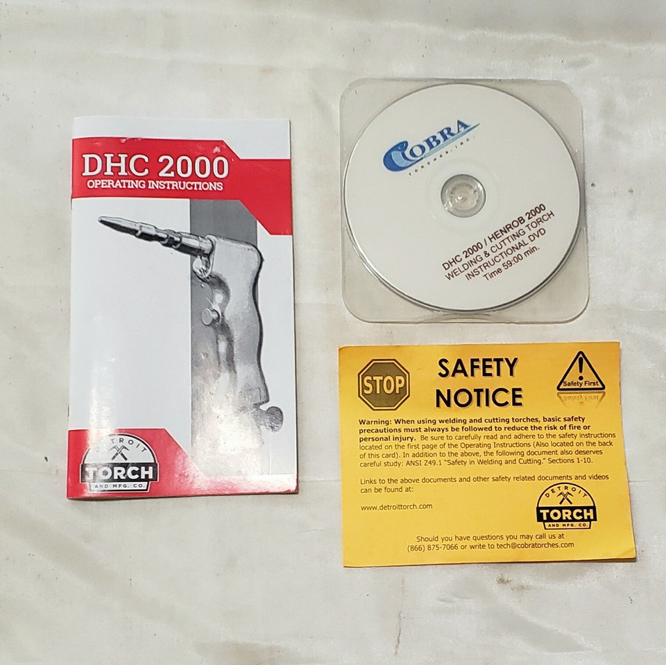 DHC 2000 Cutting Welding Torch System Henrob Cobra Dillon MK IV | eBay