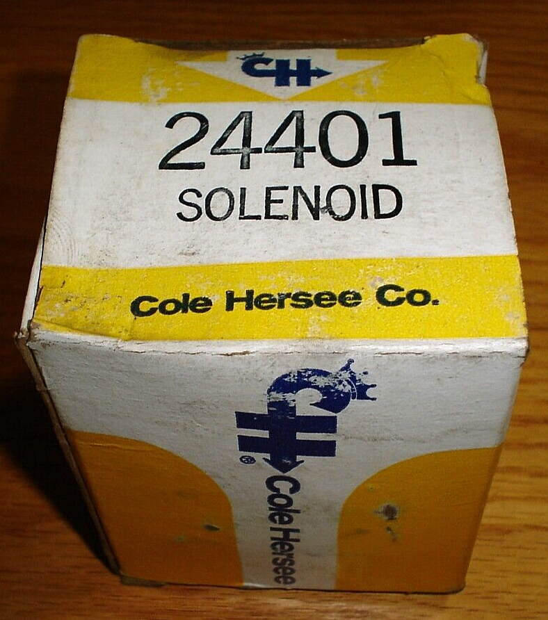 New Cole Hersee Solenoid Relay 24401 NOS | eBay