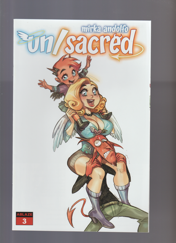 UnSacred V2 #3 D Mirka Andolfo "Variant" Ablaze 2021 PIGGYBACK COVER | eBay