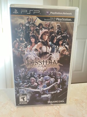 Dissidia 012 (duodecim) Final Fantasy - Sony PSP - Complete CIB ...