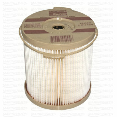 Fuel Filter Water Separator Parker Racor 2040SM Genuine 2 Micron Brown ...