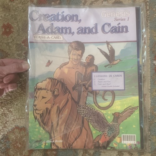 Lot Of 6 Flash~a-Card A Beka Bible Curriculum School Adam Abraham Jacob ...