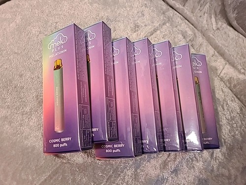 MELO Air Plus Melatonin Diffuser Pen Sleep Aid Cosmic Berry Flavor 800 ...
