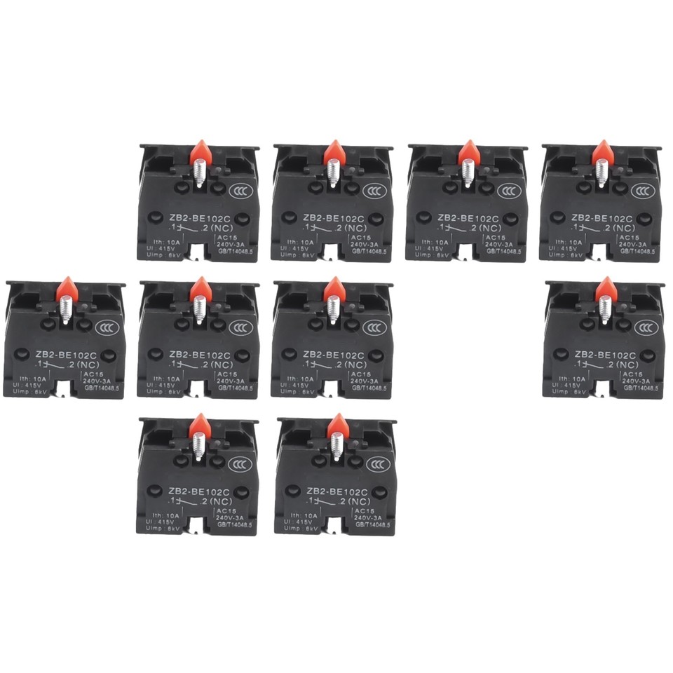 High Precision ZB2 BE102C Push Button Joystick Switch 10A 600V Brass ...