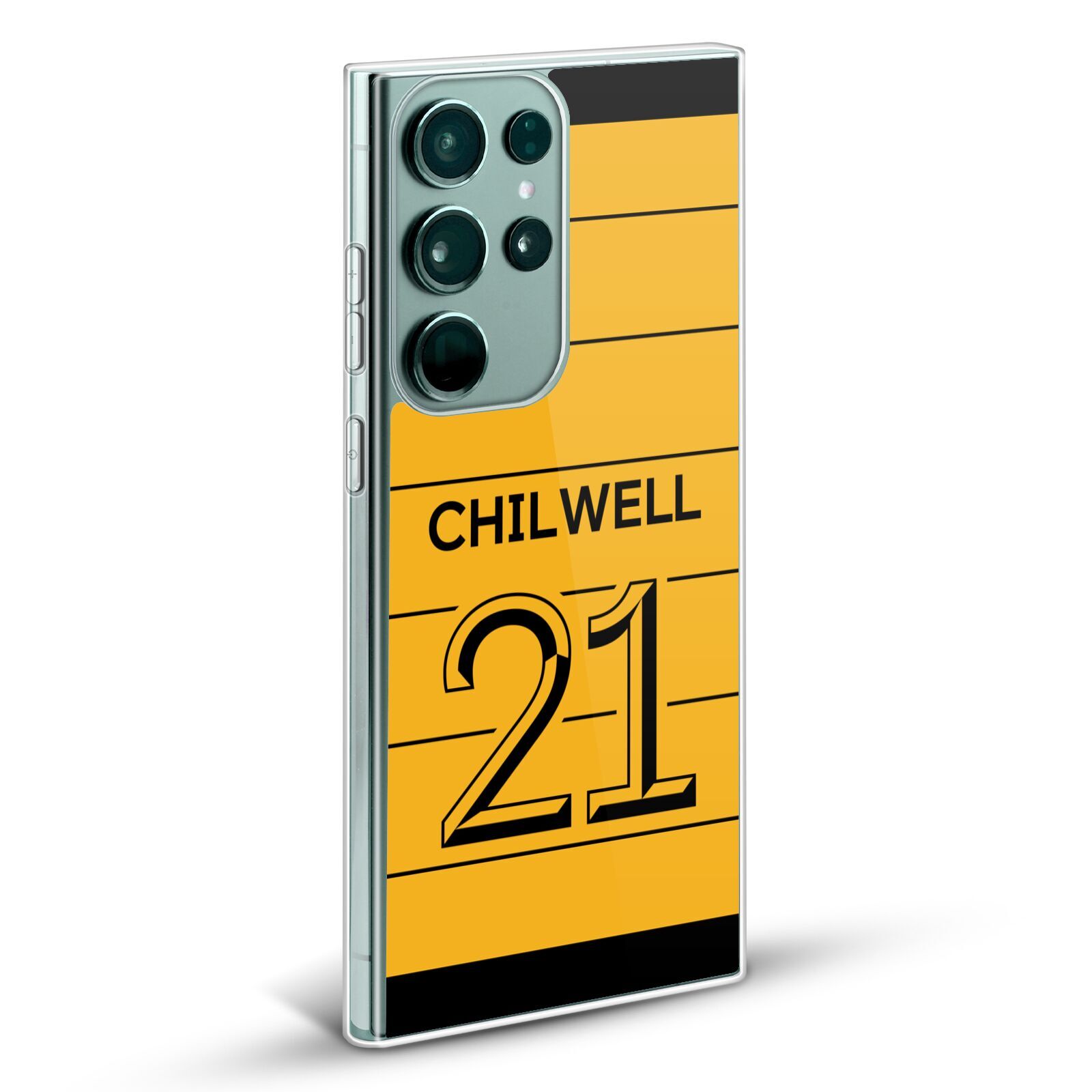 CHELSEA FC 2021/22 PLAYERS AWAY KIT GEL CASE COMPATIBLE WITH SAMSUNG ...