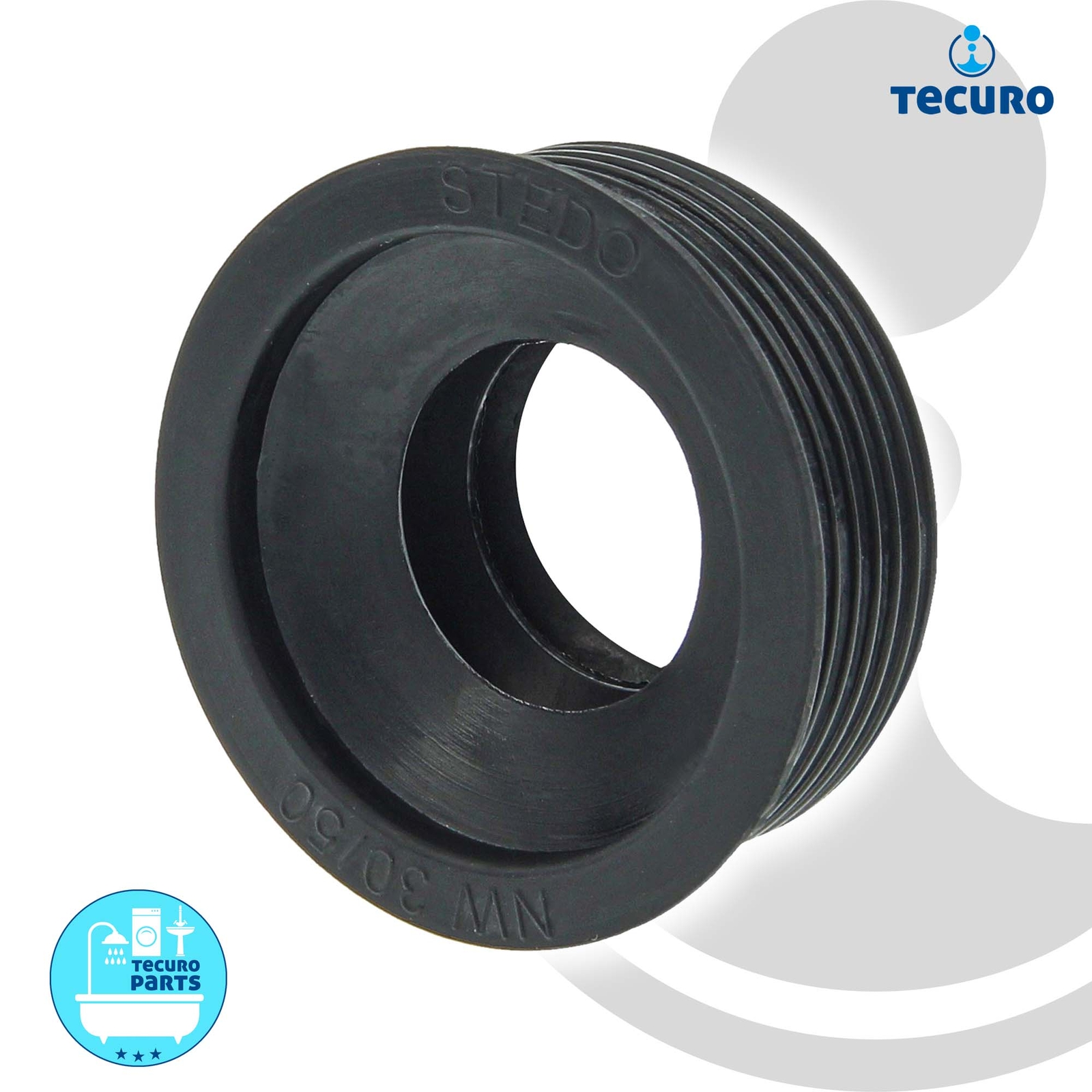 tecuro Siphon-Gummimanschette für Abflußrohr HT-Rohr verschiedene ...