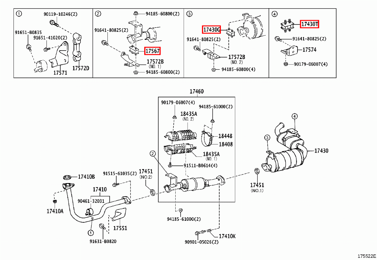 Genuine LandCruiser FZJ73 FZJ71 FZJ70 FZJ105 Exhaust Pipe Rubber Block ...