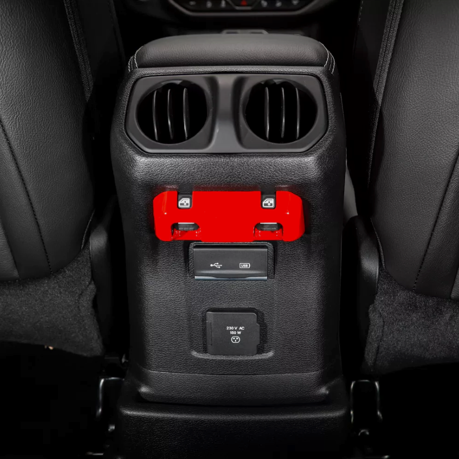 Car Rear Window Lift Switch Cover For Jeep Gladiator JT/JL 18-25 ...