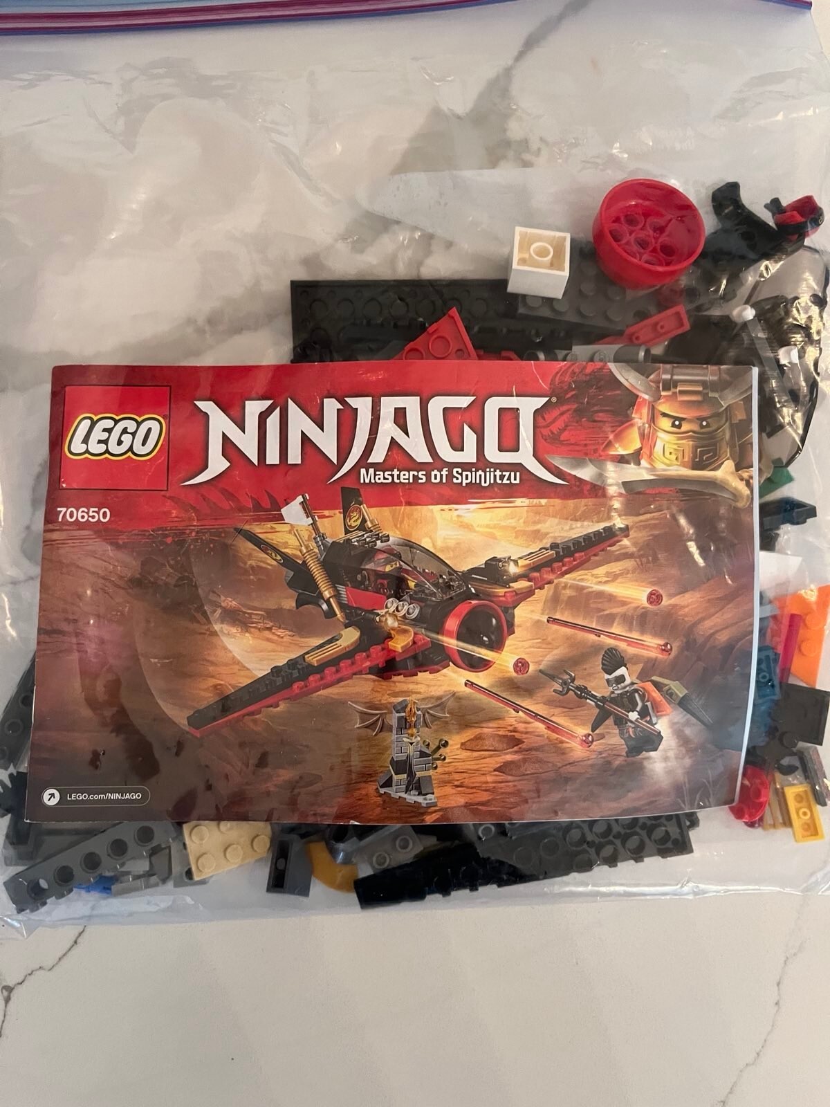 LEGO NINJAGO: Destiny's Wing (70650) COMPLETE SET 673419282185 | eBay