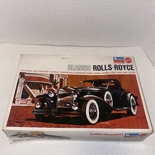 Monogram Mattel Classic Rolls-Royce Car model kit | eBay