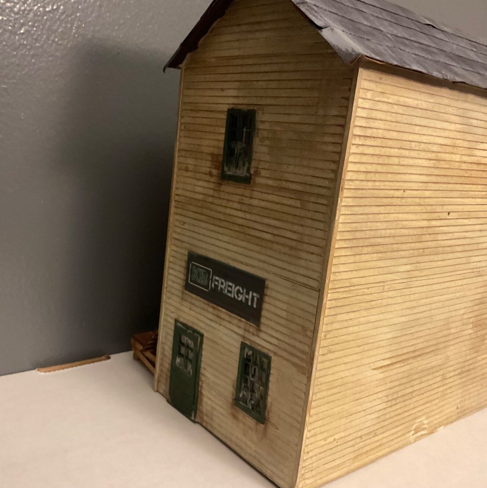S Scale KB Freight Structure Kit Laser Cut | eBay