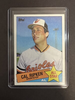 Cal Ripken 1985 Topps All Star #704 | eBay