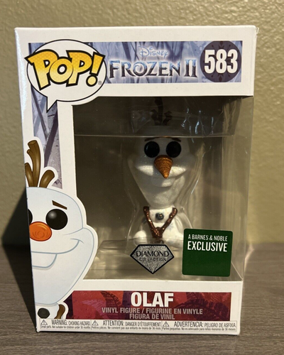 Funko Pop Olaf 583 Disney Frozen Diamond Collection Vinyl Figure Barnes ...