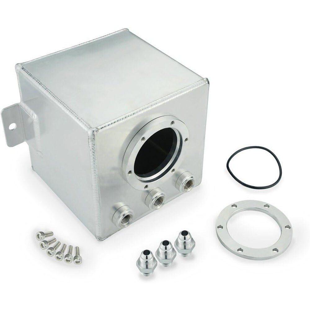 2L Aluminum High Flow Swirl Fuel Surge Pot Tank AN6 For 044 External ...