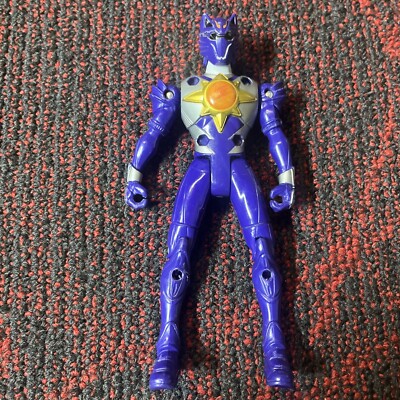 2008 Power Rangers MMPR Purple Lion Rio Gekiranger 6" Action Figure ...