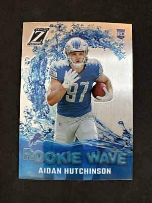 Aidan Hutchinson Rookie Wave 2022 Zenith Football Detroit Lions # RW-AH ...