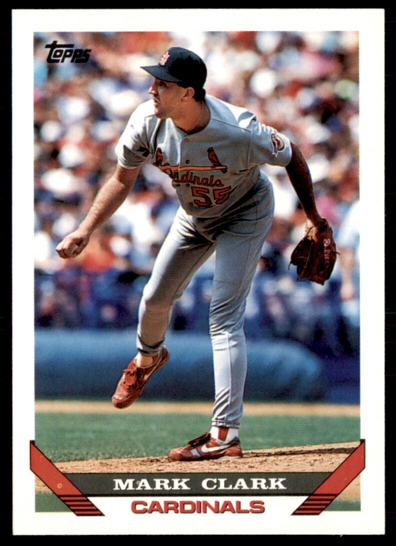 1993 Topps Mark Clark St. Louis Cardinals #339 | eBay